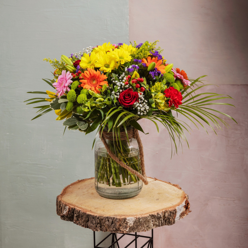 Bouquet Gloriette – Bouquet de fleurs multicolores